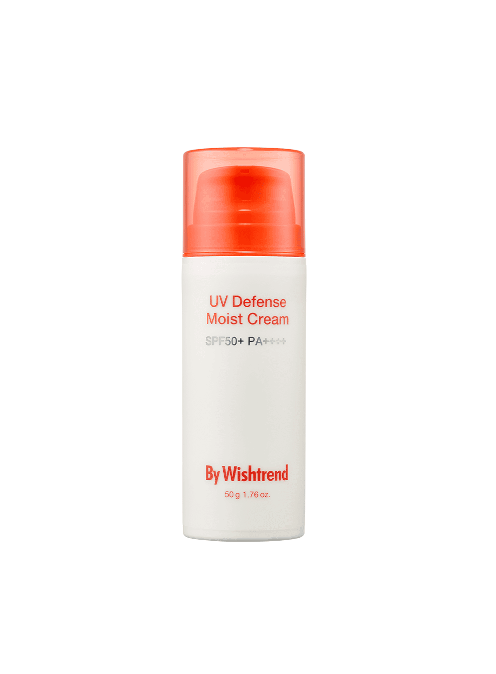 UV Defense Moist Cream SPF50+ PA++++ (50g) - By Wishtrend | K-BEAUTY ...